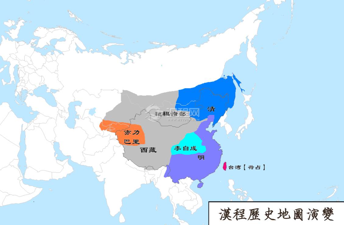 中国历史地图_中国历代版图_中国历史地图演变过程_汉程历史